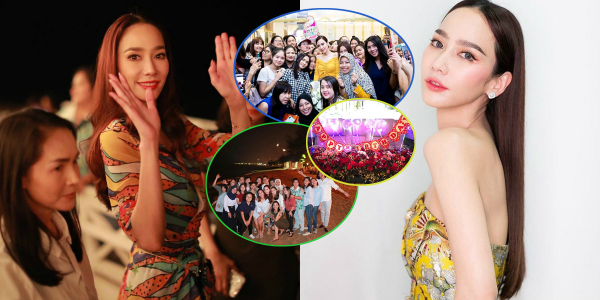 ពិសេសណាស់ ឆ្នាំនេះ Aum Patcharapa ចប់ពីកម្មវិធីមិនទាន់ ឆ្លៀតទៅឆ្លងថ្ងៃកំណើតខ្លួនជាមួយហ្វេនៗ ...