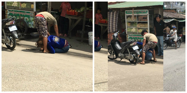 ទស្សនាវីដេអូ ប្តីវាយប្រពន្ធនៅតាមទីសាធារណៈ ក្នុងខណ្ឌឬស្សីកែវ ដោយគ្មានការជួយសង្គ្រោះពីប្រជាពលរដ្ឋ ...