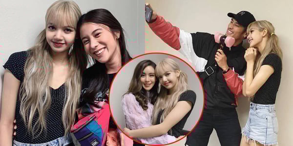 គួរឲ្យច្រណែន! តារាថៃល្បីៗទាំងនេះ មានសំណាងខ្លាំង អាចថតរូបយ៉ាងស្និទ្ធជាមួយ Lisa - Khmerload